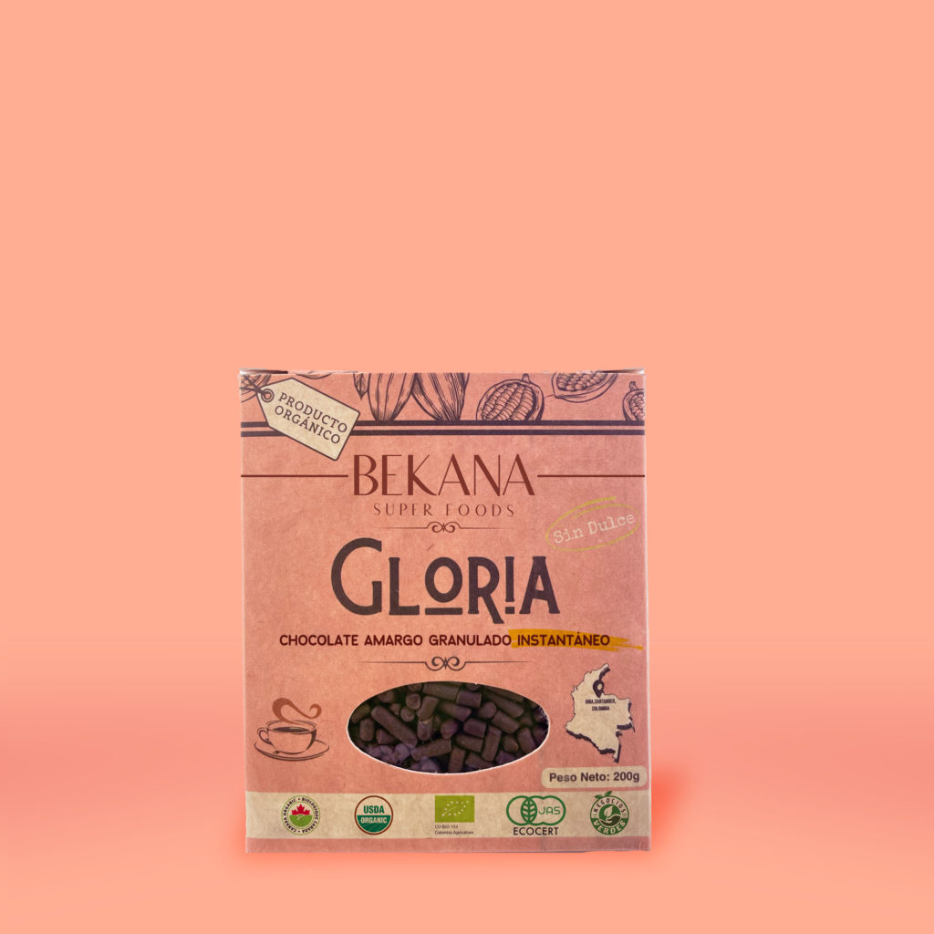 Gloria Chocolate granulado sin dulce Mini | Bekana